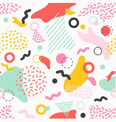 Seamless pattern with modern vertical rectangular Vector Image