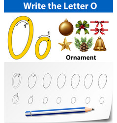 Find and circle every letter r worksheet Vector Image