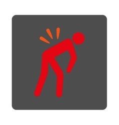 Woman back ache vector by ziemanz - Image #4481490 - VectorStock