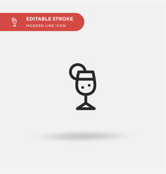 Aperol spritz cocktail recipe concept Royalty Free Vector