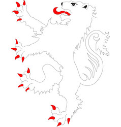 Heraldic monsters Royalty Free Vector Image - VectorStock