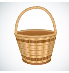 Empty basket Royalty Free Vector Image - VectorStock