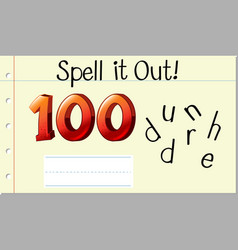 Educational english word card father Royalty Free Vector