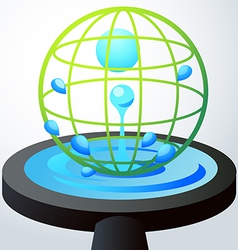 Pure water Royalty Free Vector Image - VectorStock