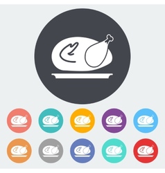 Cartoon ham Royalty Free Vector Image - VectorStock