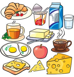 Vegetables icon set Royalty Free Vector Image - VectorStock