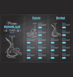 Color menu design Royalty Free Vector Image - VectorStock