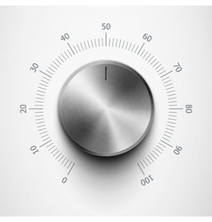 Volume knob Royalty Free Vector Image - VectorStock