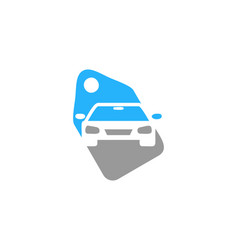 Engineering automotive logo icon design Royalty Free Vector