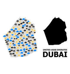 World map with climate zones equator and tropic Vector Image