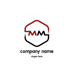 Alphabet initial chef hat with spatula restaurant Vector Image