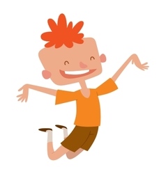 Cartoon character black boy angry Royalty Free Vector Image