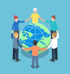 People around the world Royalty Free Vector Image