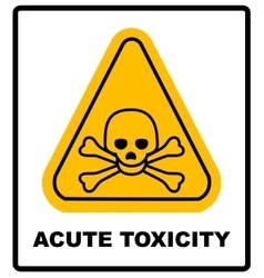 Danger dust hazard sign Royalty Free Vector Image