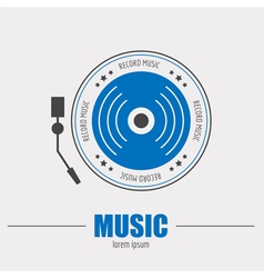 Musical instruments logos and badges graphic Vector Image