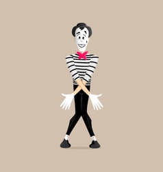 Mime theme image 1 Royalty Free Vector Image - VectorStock