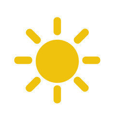 Hot weather and summer day Royalty Free Vector Image - VectorStock