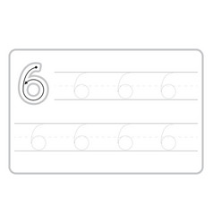 Flash card collection for numbers Royalty Free Vector Image