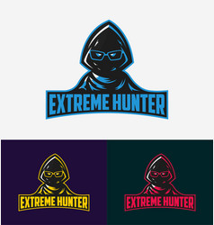 Pro gamer - gaming logo design template bundle Vector Image