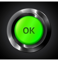 Plastic button Royalty Free Vector Image - VectorStock