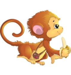 Pointing monkey Royalty Free Vector Image - VectorStock