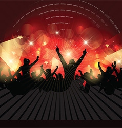 Party people background Royalty Free Vector Image