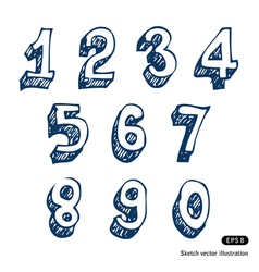 Number vector by magraphics - Image #253618 - VectorStock