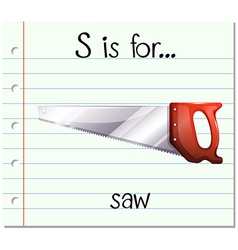 English alphabet letter c - cup abc square flash Vector Image