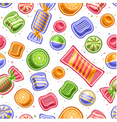 Candy seamless pattern Royalty Free Vector Image
