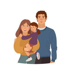 Big family portrait Royalty Free Vector Image - VectorStock