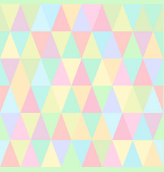 Geometric abstract triangles seamless pattern Vector Image