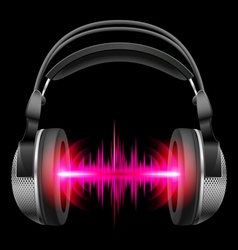 Headphones Royalty Free Vector Image - VectorStock