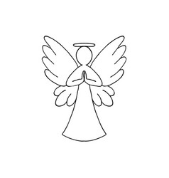Angel nimb color Royalty Free Vector Image - VectorStock