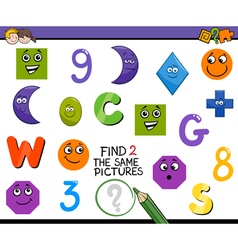 Counting game for preschool children educational Vector Image
