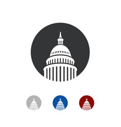 United states of america capitol building Vector Image