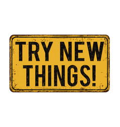 Work smart not hard vintage rusty metal sign Vector Image