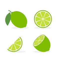 Lime seamless pattern Royalty Free Vector Image