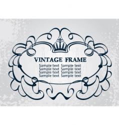 Elegant royal frame Royalty Free Vector Image - VectorStock