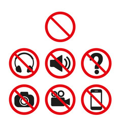 No shower sign on white background Royalty Free Vector Image