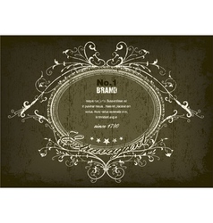 Retro grunge label Royalty Free Vector Image - VectorStock