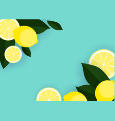 Lemon seamless Royalty Free Vector Image - VectorStock