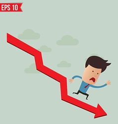 Run word verb expressing action children Vector Image