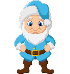 Cartoon happy dwarf Royalty Free Vector Image - VectorStock
