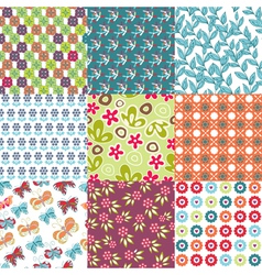 Classic patterns Royalty Free Vector Image - VectorStock