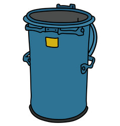 Plastic dustbin Royalty Free Vector Image - VectorStock