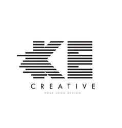 K l kl letter logo alphabet initial icon Vector Image