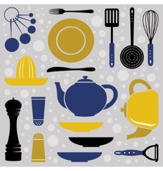 Kitchen pattern Royalty Free Vector Image - VectorStock