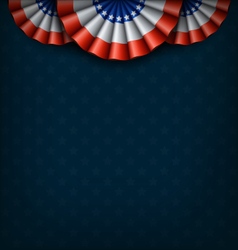 Shiny usa celebration independence day concept Vector Image