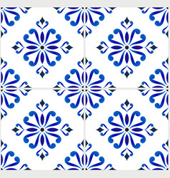 Decorative tile design Royalty Free Vector Image