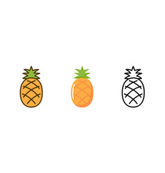 Raspberry icon flat berry Royalty Free Vector Image